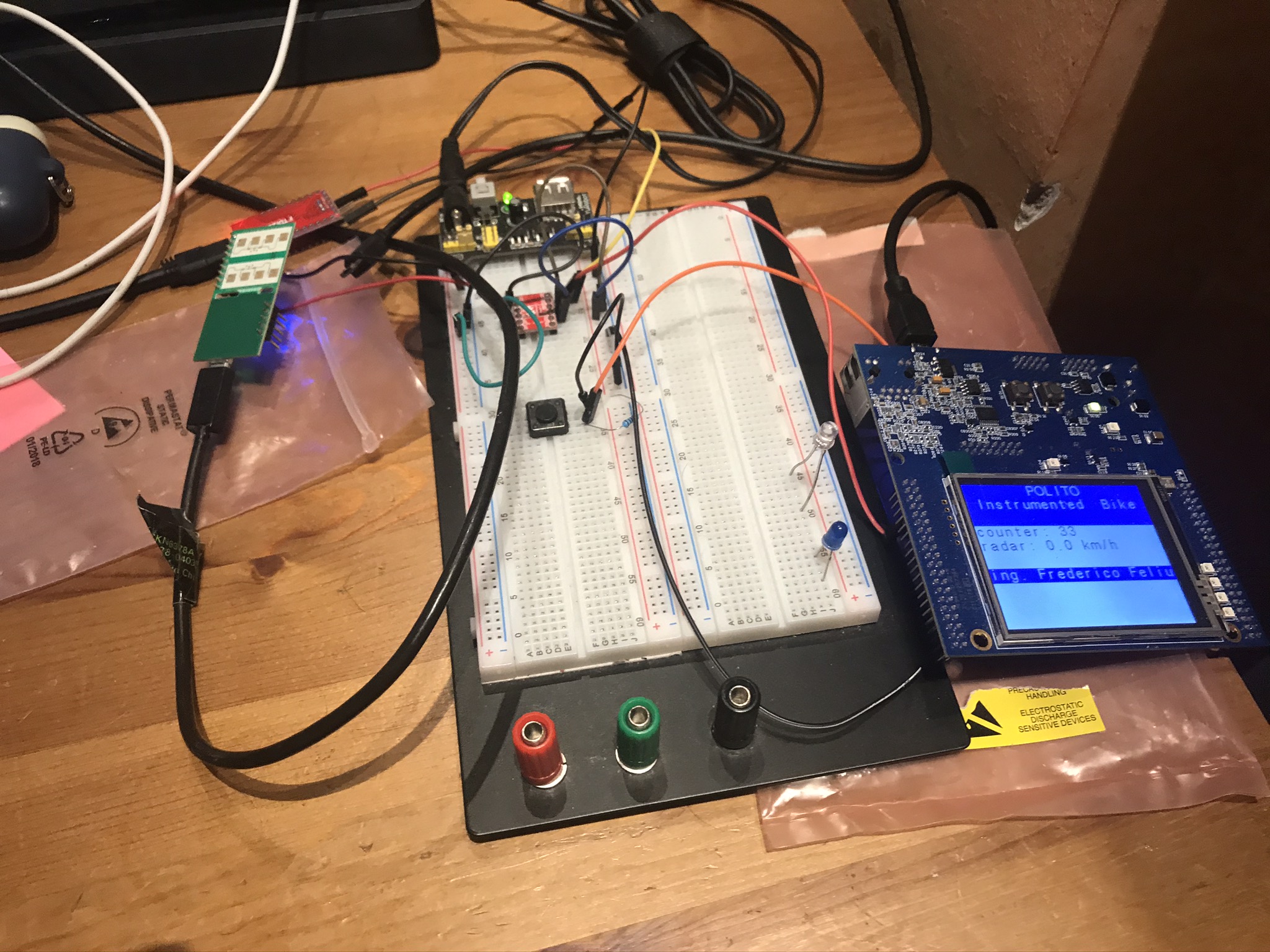 Instrumented Bike project – IFX-AURIX@PoliTo-University